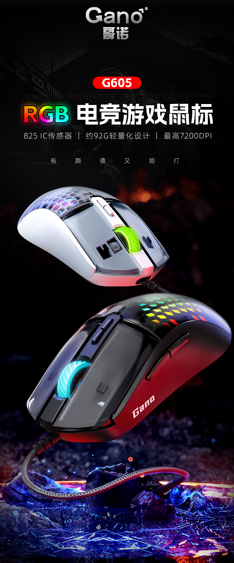 Gano哥诺G605鼠标 - 汕头市永盛创利商贸有限公司官网